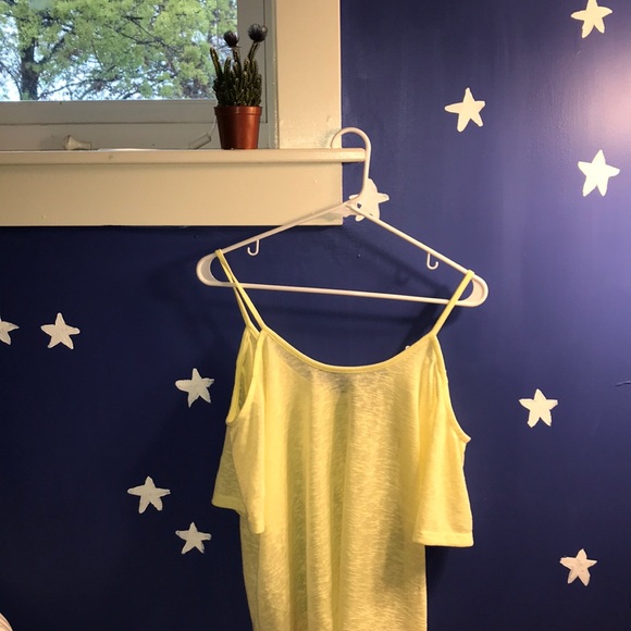 Primark | Tops | Off The Shoulder Yellow Top | Poshmark